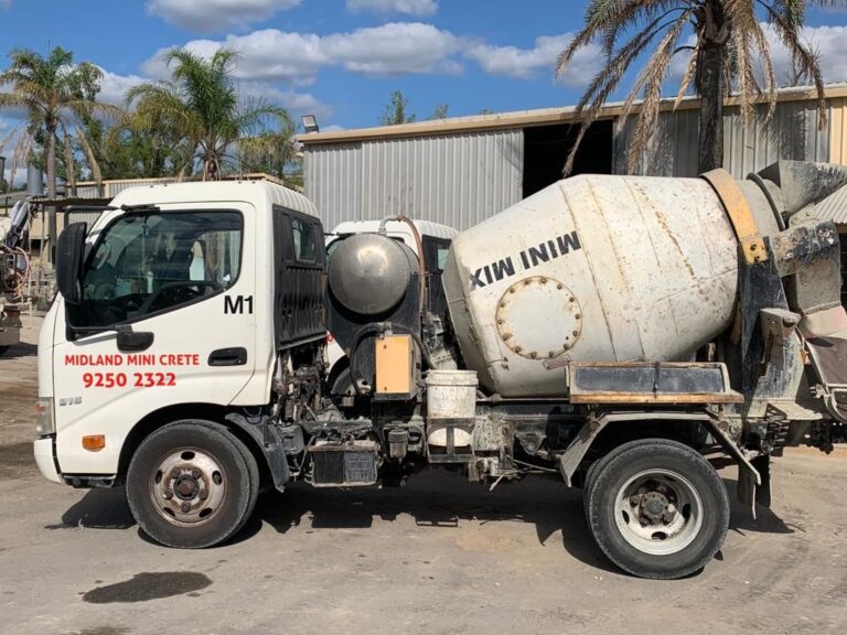 Concrete Trucks in Perth, Australia | Midland Mini Crete