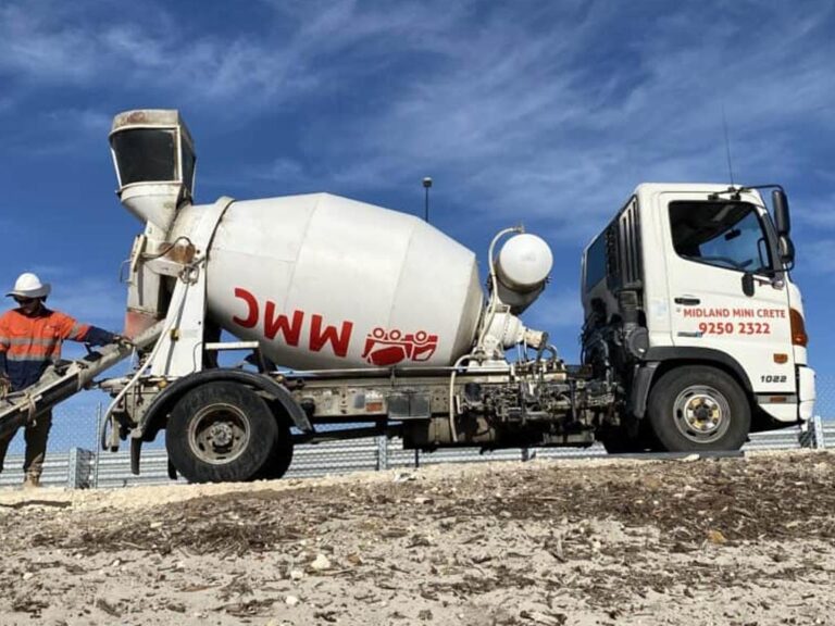 Concrete Trucks in Perth, Australia | Midland Mini Crete